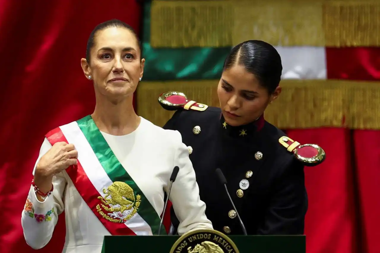 Em sua posse no México, Claudia Sheinbaum diz que é ‘hora de ...