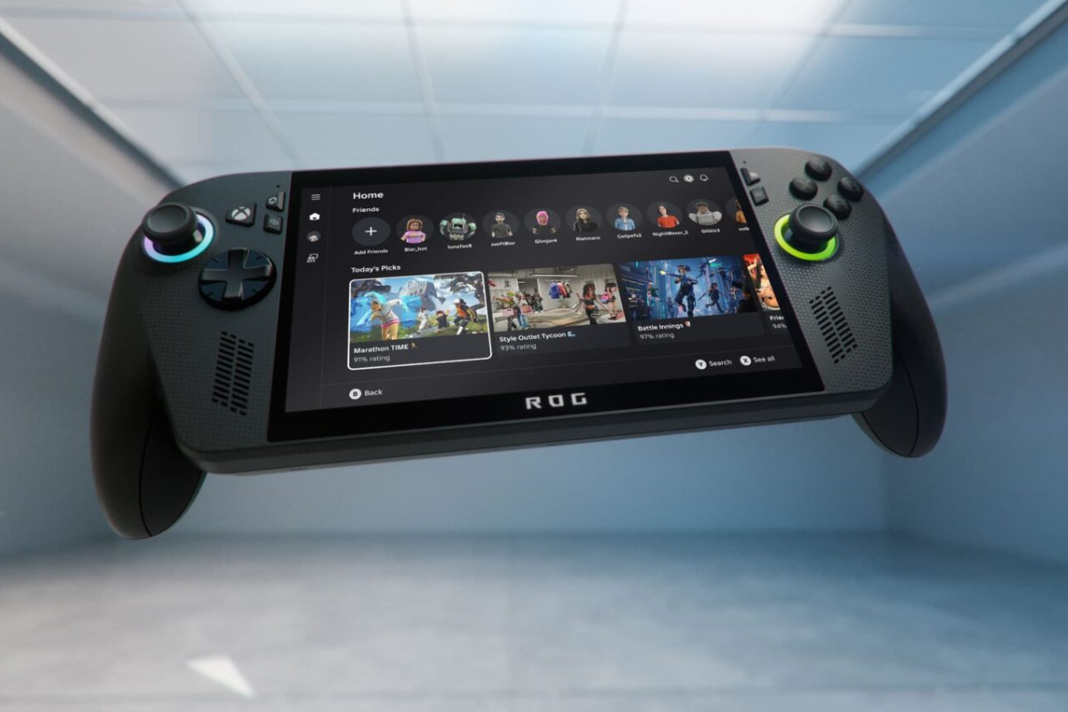 Microsoft lança Xbox portátil em parceria com a Asus: dois modelos ...