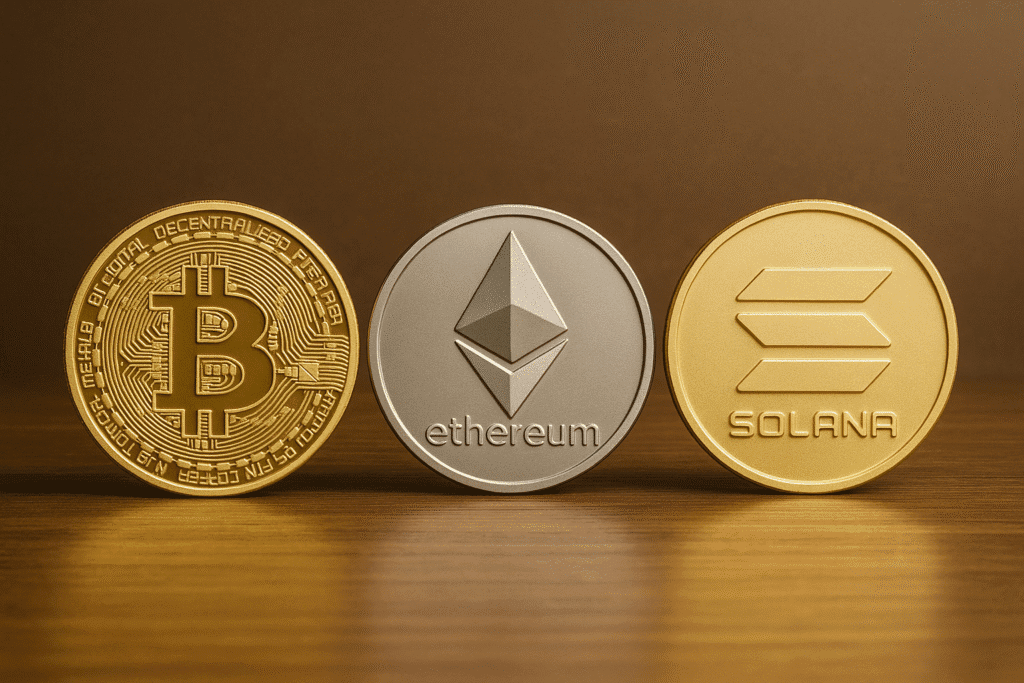 Bitcoin, Ethereum e Solana: Perspectivas Para o Mercado de Criptomoedas no Final de 2025